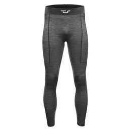 Traunstein Sport Trainingsleggings in Grau - 55% | Gr&ouml;&szlig;e S | Herren-outdoorhosen