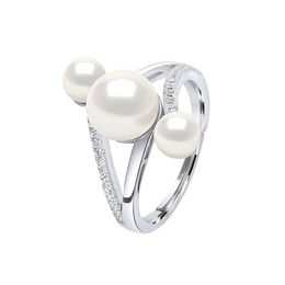 Mitzuko Silber-Ring mit Perlen - 84% | Schmuck