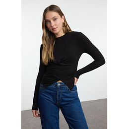 Trendyol Bluse in Schwarz - 56% | Gr&ouml;&szlig;e S | Damen-blusen