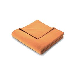 Biederlack Kniedecke in Orange - (L)150 x (B)100 cm - 59% | Decken