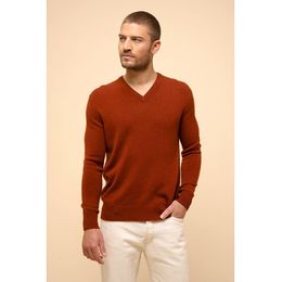 Just Cashmere Kaschmir-Pullover in Hellbraun - 61% | Gr&ouml;&szlig;e XL | Herren-plussize