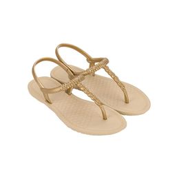 Grendha Zehensandalen "Todo Dia" in Gold - 50% | Gr&ouml;&szlig;e 40 | Damen-sandalen