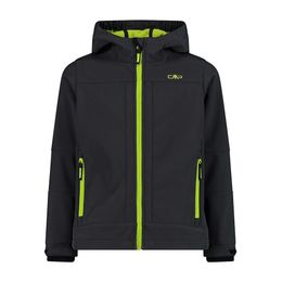 CMP Softshelljacke in Schwarz - 43% | Gr&ouml;&szlig;e 98 | Kinder-outdoor-jacken