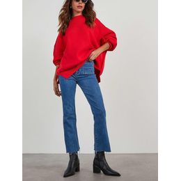 Milan Kiss Pullover in Rot - 55% | Gr&ouml;&szlig;e M | Damen-pullover-cardigans