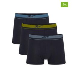 Reebok 3er-Set: Boxershorts in Schwarz - 60% | Gr&ouml;&szlig;e S | Herren-waesche