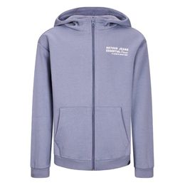 Retour Sweatjacke "Asher" in Hellblau - 56% | Gr&ouml;&szlig;e 146/152 | Kinder-sweatshirts-jacken