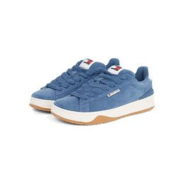 Tommy Hilfiger Shoes Leder-Sneakers in Blau - 49% | Gr&ouml;&szlig;e 45 | Herrensneakers
