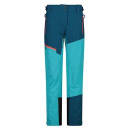 CMP Ski-/ Snowboardhose in Blau/ T&uuml;rkis - 74% | Gr&ouml;&szlig;e 34 | Damen-sporthosen