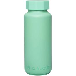 Design Letters Thermoflasche in Gr&uuml;n - 500 ml - 50% | Damen-outdoor-ausruestung