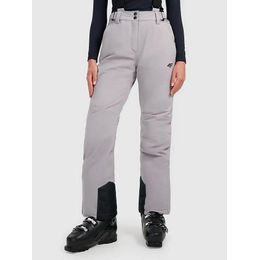 4F Ski-/ Snowboardhose in Grau - 63% | Gr&ouml;&szlig;e S | Damen-sporthosen