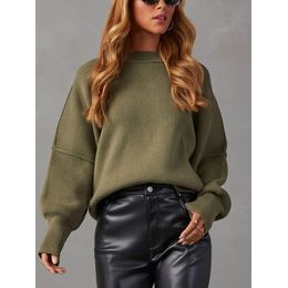 LA Angels Pullover in Khaki - 56% | Gr&ouml;&szlig;e M | Damen-pullover-cardigans