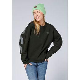 Chiemsee Sweatshirt in Schwarz - 53% | Gr&ouml;&szlig;e M | Damen-sweatshirts-jacken