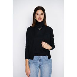 ASSUILI Twinset in Schwarz - 79% | Gr&ouml;&szlig;e 44 | Damen-pullover-cardigans