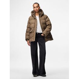 Pieces Winterjacke in Taupe - 55% | Gr&ouml;&szlig;e XL | Damenjacken