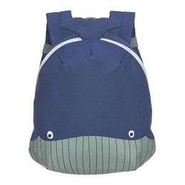 L&auml;ssig L&auml;ssig Rucksack ''About Friends - Whale'' in Dunkelblau - (B)20 x (H)24 x (T)9,5 cm - 15% | Kinder-rucksaecke-taschen
