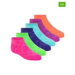 Skechers 6er-Set: Socken in Bunt - 59% | Gr&ouml;&szlig;e 27,5-35,5 | Kinder-socken-strumpfhosen