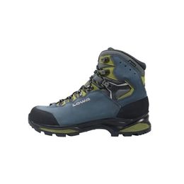 Lowa Leder-Trekkingschuhe "Camino EVO GTX" in Gr&uuml;n/ Hellblau - 31% | Gr&ouml;&szlig;e 44,5 | Herrenschuhe-outdoorschuhe