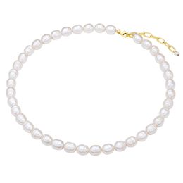 Valero Pearls Kette Damen Gr&ouml;&szlig;e One Size gold / perlwei&szlig;
