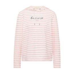 Cecil Sweatshirt Damen Gr&ouml;&szlig;e S navy / rosa / wei&szlig;