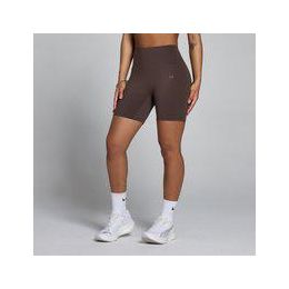 Myprotein MP Damen Tempo Hoch Geschnittene Shorts - Kakao - L