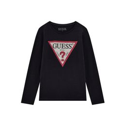 Guess Shirt M&auml;dchen Gr&ouml;&szlig;e 116 rot / schwarz / wei&szlig;