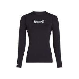 O`Neill O'neill Schwimmshirt 'Skins' Damen Gr&ouml;&szlig;e XL schwarz / wei&szlig;