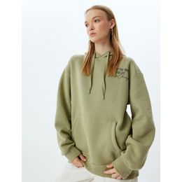 KOTON Sweatshirt Damen Gr&ouml;&szlig;e XXS marine / gr&uuml;n / tanne / schwarz