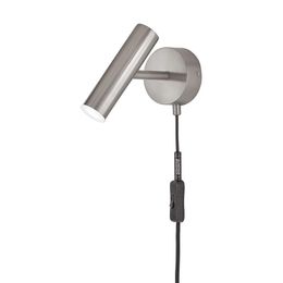 Fischer und Honsel FISCHER & HONSEL LED-Wandleuchte "Stina" in Silber - (B)17 x (H)17 cm - 70% | Wandleuchten