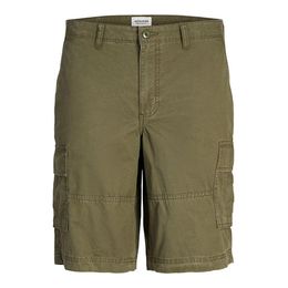 Jack & Jones Jack & Jones Cargoshorts in Khaki - 52% | Gr&ouml;&szlig;e L | Herren-plussize