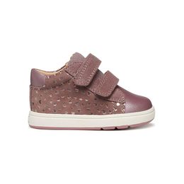 Geox Leder-Sneakers "Biglia" in Lila - 50% | Gr&ouml;&szlig;e 25 | Babysneakers