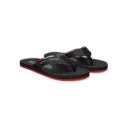 Tommy Hilfiger Shoes Zehentrenner in Schwarz - 39% | Gr&ouml;&szlig;e 42 | Herrensandalen