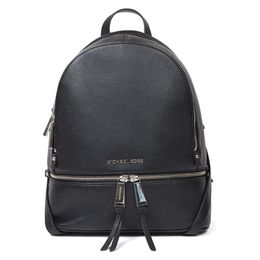 Michael Kors Leder-Rucksack in Schwarz - (B)25 x (H)30 x (T)11 cm - 44% | Damen-taschen