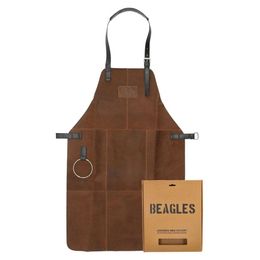 Beagles Leder-Grillsch&uuml;rze in Hellbraun - 33% | Grills
