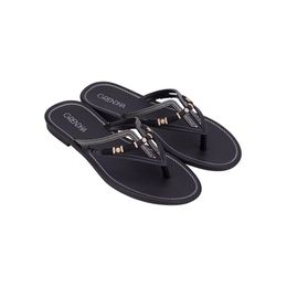 Grendha Zehentrenner "Cacau Bossa Rast" in Schwarz - 62% | Gr&ouml;&szlig;e 35/36 | Damen-sandalen