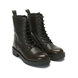 British Passport Leder-Boots in Braun - 58% | Gr&ouml;&szlig;e 39 | Damen-stiefel