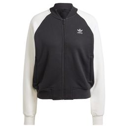 adidas originals Zip-Up Hoodie 'Adicolor Classics' female Black size XXS