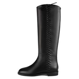 loft37 Leder-Stiefel in Schwarz - 55% | Gr&ouml;&szlig;e 38 | Damen-stiefel