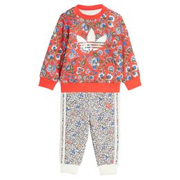 adidas originals Jogginganzug 'adidas originals X Liberty London' Jungen Gr&ouml;&szlig;e 98 hellblau / oliv / rot / wei&szlig;