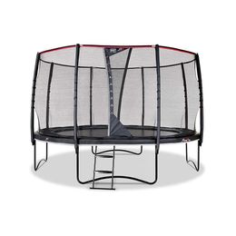 EXIT Trampolin "PeakPro" in Schwarz - &Oslash; 427 cm - ab 3 Jahren - 28% | Gartenspielzeug