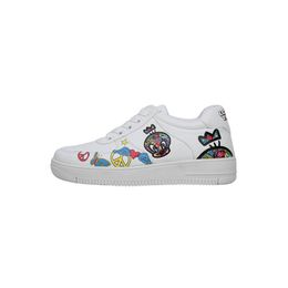 DOGO Sneaker low 'Dice WB Sneakers - Tweety Love' Damen Gr&ouml;&szlig;e 41 wei&szlig;