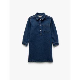 KOTON Kleid M&auml;dchen Gr&ouml;&szlig;e 116/122 blue denim