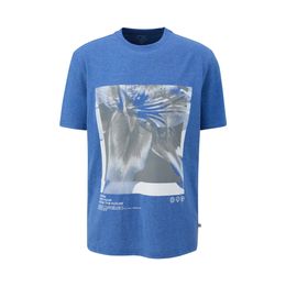QS T-Shirt Herren Gr&ouml;&szlig;e XXL blau / grau / wei&szlig;