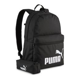 Puma Set: Rucksack und M&auml;ppchen 'Phase' Jungen Gr&ouml;&szlig;e One Size schwarz / wei&szlig;