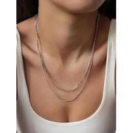 Hey Happiness Kette 'Bold Layers' Damen Gr&ouml;&szlig;e Onesize silber