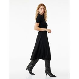 KOTON Kleid Damen Gr&ouml;&szlig;e 38/40 schwarz Winterkleid
