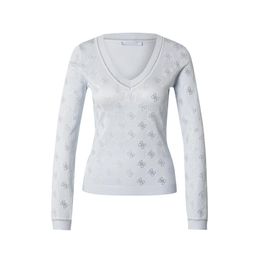 Guess Pullover 'Rosie' Damen Gr&ouml;&szlig;e XS himmelblau / silber