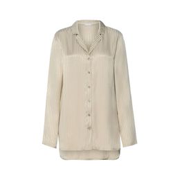 Hanro Schlafshirt ' Sleep & Lounge ' Damen Gr&ouml;&szlig;e S beige / gold / oliv
