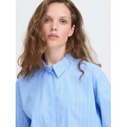 Ichi Bluse 'IHKASSY' Damen Gr&ouml;&szlig;e XS blau / wei&szlig;