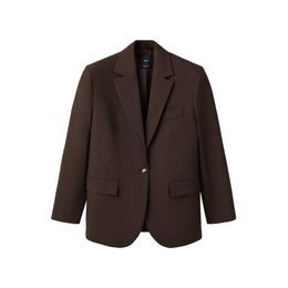 Mango Blazer 'Gabi' female Brown size XXS