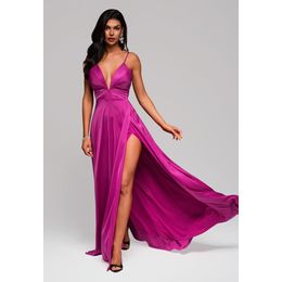 Ombre Kleid Damen Gr&ouml;&szlig;e 40 fuchsia Winterkleid